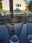 2 Vintage German 6.5oz Trink Coca-Cola koffeinhaltig Limonade Drinking ...