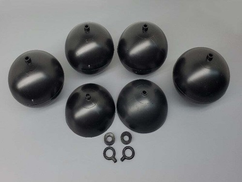 5pc 4" Fireworks Plastic Ball Aerial Shell Mortar | eBay