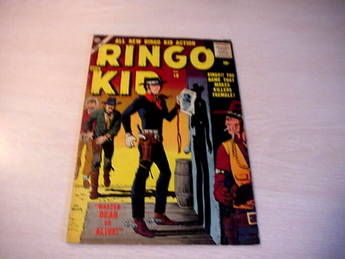 VINTAGE 1957 RINGO KID WESTERN # 18 VG/FINE- MANEELY ART COMIC BOOK | eBay