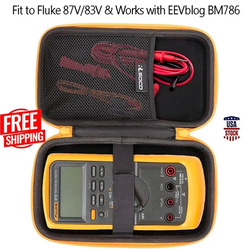 Fluke Multimeter Hard Case New 87V/83V EEVblog BM786 Industria Digital ...