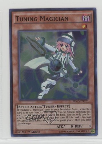 2017 Yu-Gi-Oh! Pendulum Evolution 1st Edition Tuning Magician #PEVO ...