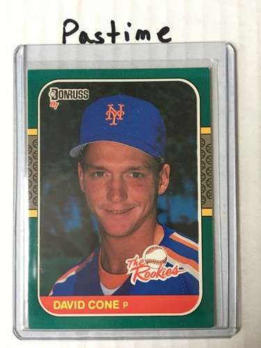 1987 Donruss David Cone The Rookies #35 New York Mets | eBay