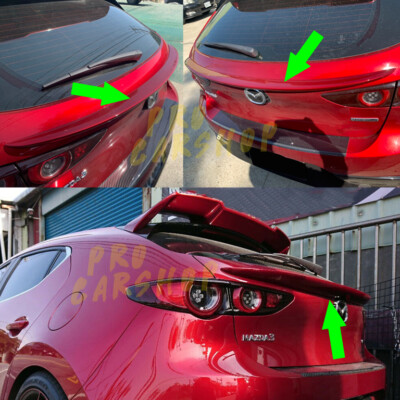 2019+ Hatchback For Mazda 3 4th BP OE Style Painted Rear Middle Trunk ...
