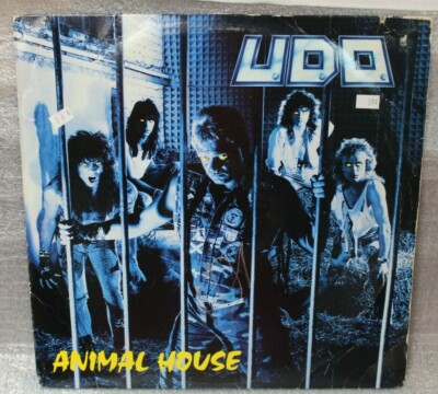 Rare Signed Udo-Animal House LP-RCA 6881-1-1 (Udo Dirkschneider ...