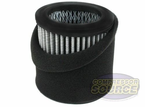 2 Pack Quincy Air Compressor Filter Poly Intake Elements 110377E100 ...