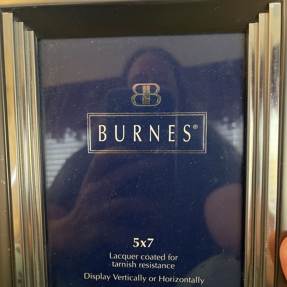 Burns of Boston 7”x8.5” Photo Frame Silver Metal For 5x7 Photo (NS) | eBay