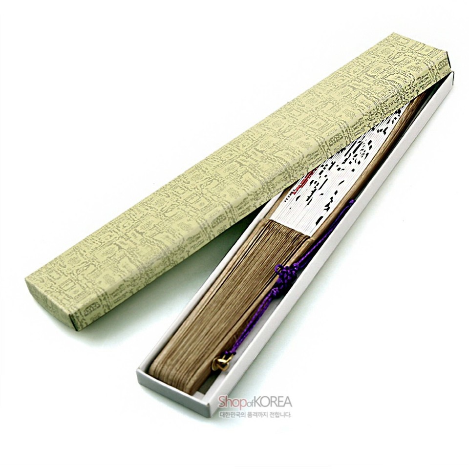 [*Korean Traditional Craft] Folding Hand Fan Korean Alphabet Hangul ...