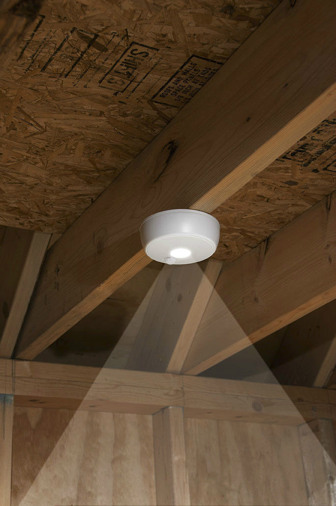 Mr Beams MB980 Ceiling LED Lights LOT of 2 Motion Sensing Battery ...