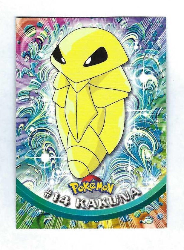 1999 Topps Pokemon #14 Kakuna Series 1 Blue Logo Non Holo | eBay