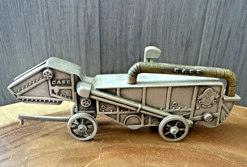 NICE! Spec Cast Pewter Case Thresher 150th Anniv. Farm Tool Equipment ...