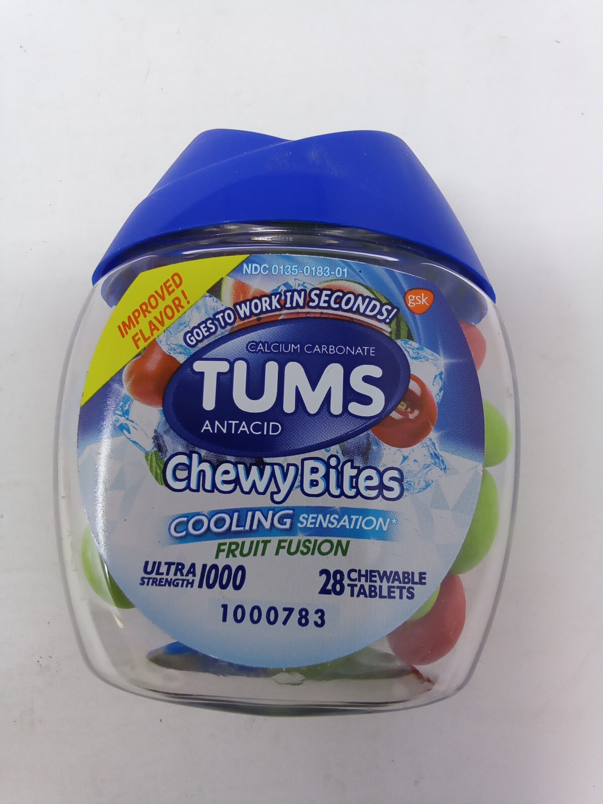 TUMS Chewy Bites Cooling Sensation Fruit Fusion 28ct for sale online | eBay