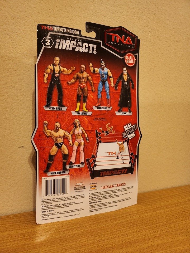 TNA Wrestling - Deluxe Impact - Velvet Sky Action FIgure - 2010 | eBay