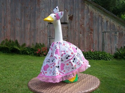 Large 23" Porch Goose Mean Girls Movie Print Dress Outfit with Bow #1 ...