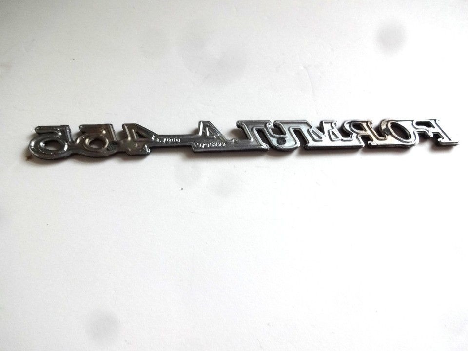 NOS 1972-1975 FIREBIRD TRANS AM FORMULA 455 EMBLEM ORNAMENT BADGE ...