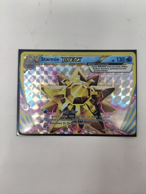 2016 Pokemon TCG XY Evolutions Starmie Break 32/108 Holo Rare | eBay