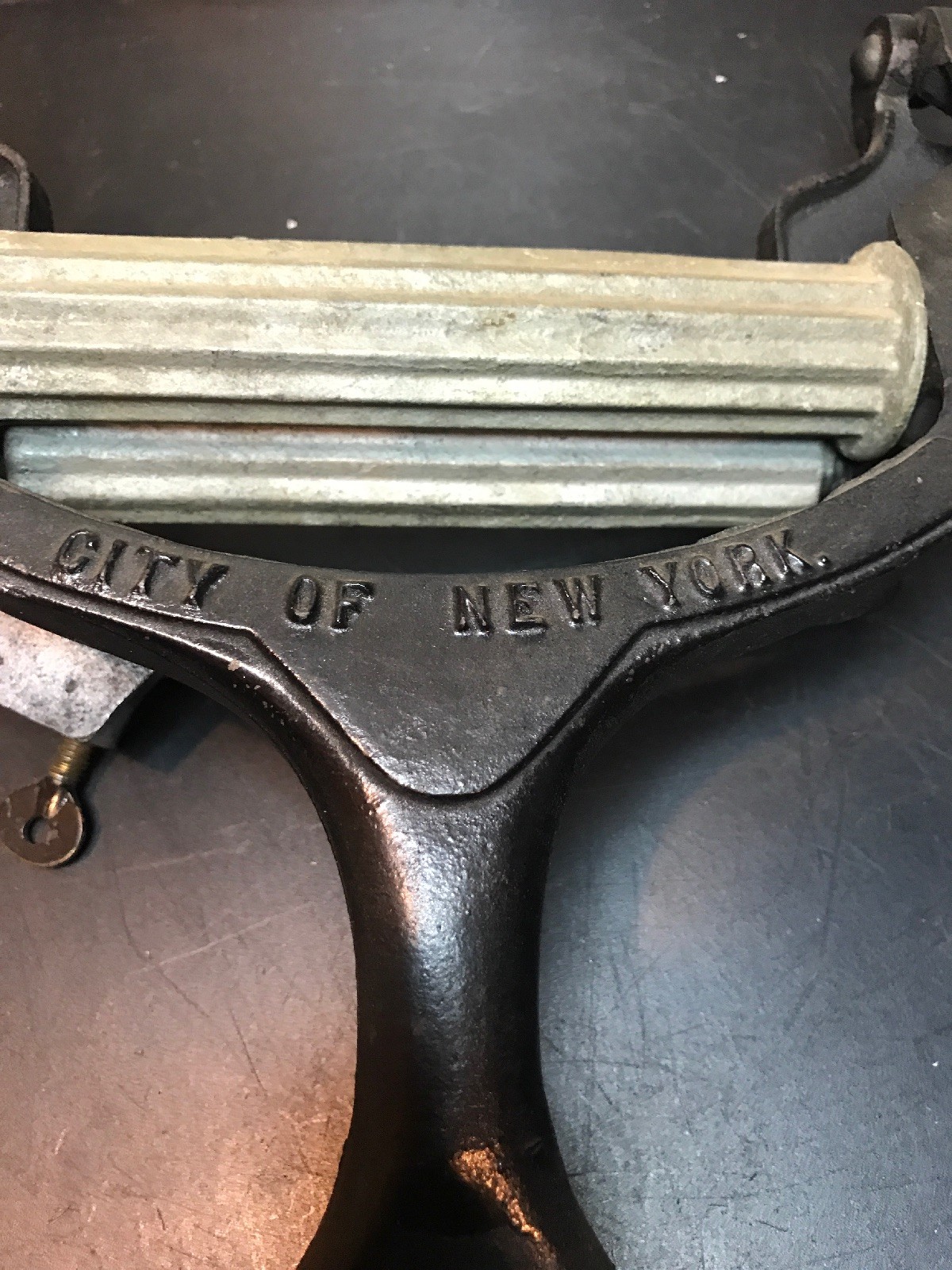 Antique Cast Iron Fluting/crimping Machine. Patented #70. City Of New ...