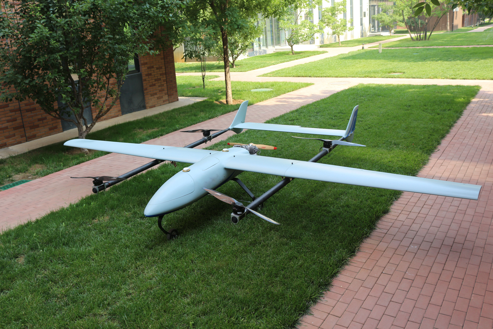 FLT 3K carbon fiber Fiberglass Oil electric hybrid wing drone Model | eBay