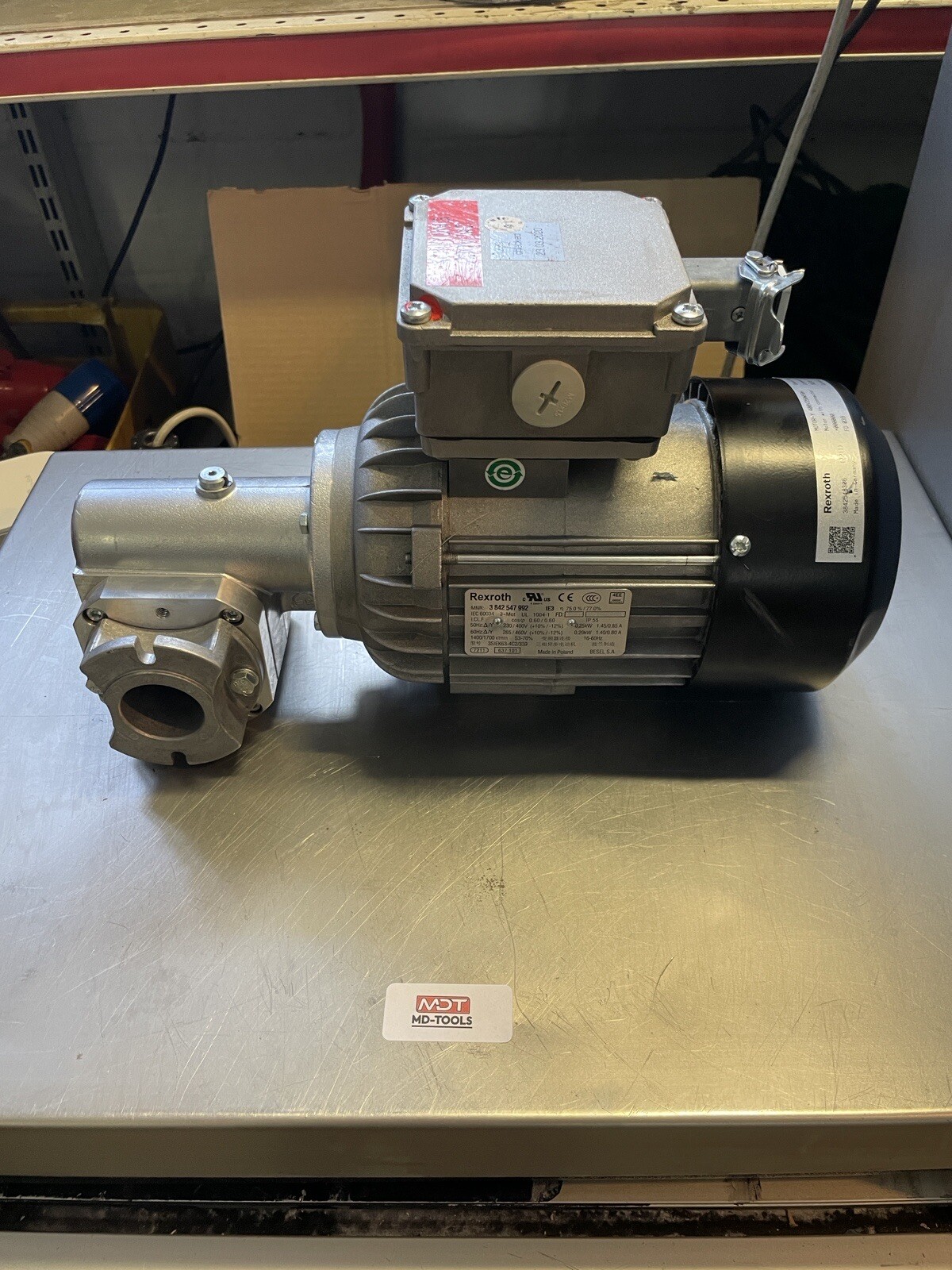 Bosch Rexroth 3 842 547 992 Motor Mit 3842527865 Getriebe | eBay.de