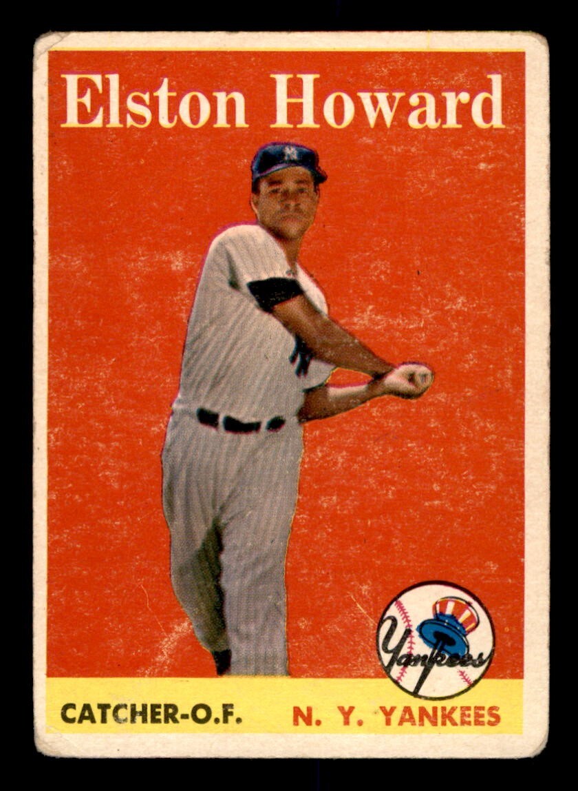1958 Topps Baseball #275 Elston Howard PR *e3 | eBay