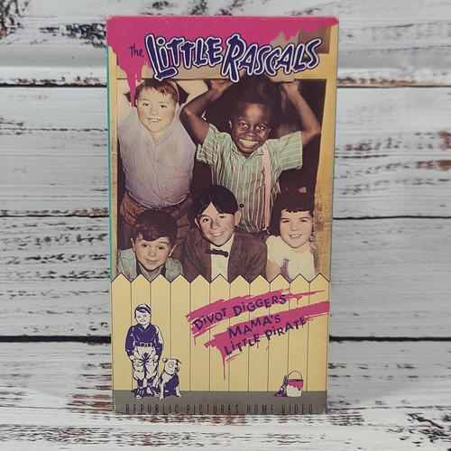 Vintage The Little Rascals - Divot Diggers, Mam's Little Pirate VHS ...