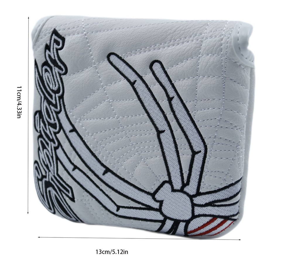 NEW Spider Golf Square Mallet Putter Headcover Magnet putter covers | eBay