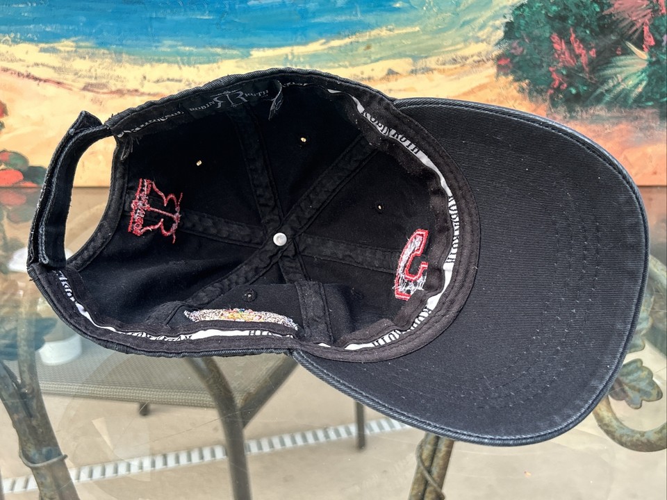 Vintage Robin Ruth Hat ~ Rare Iconic Black Amsterdam 3 ~ Embroidered ...