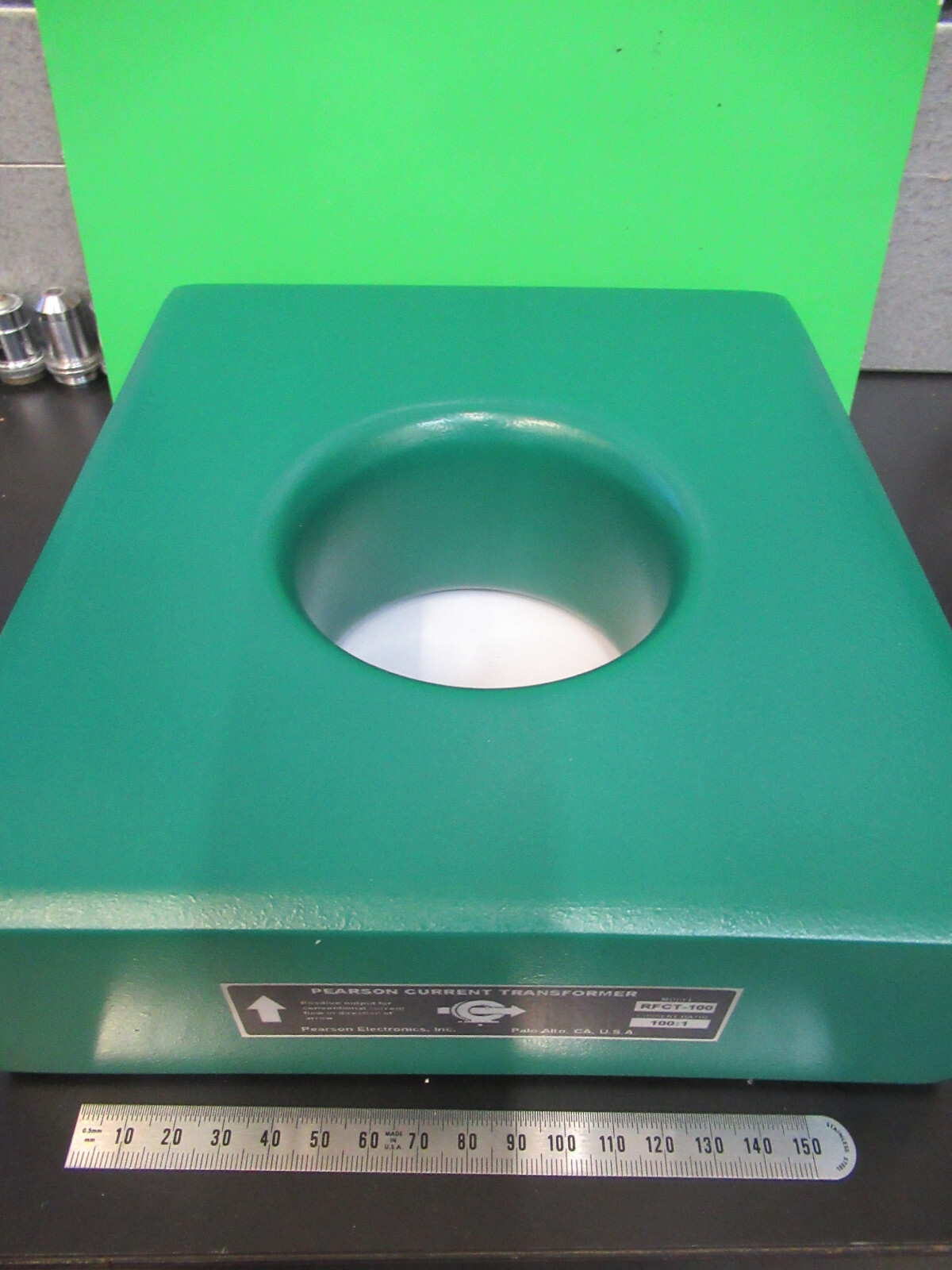 PEARSON ELECTRONICS CURRENT WIDE BAND PULSE MONITOR EMI RFCT-100 AS ...