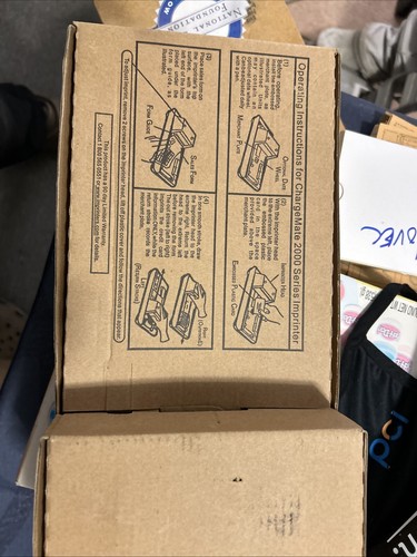 Addressograph Bartizan Flatbed Model 4000 Credit Card Imprinter Manual ...