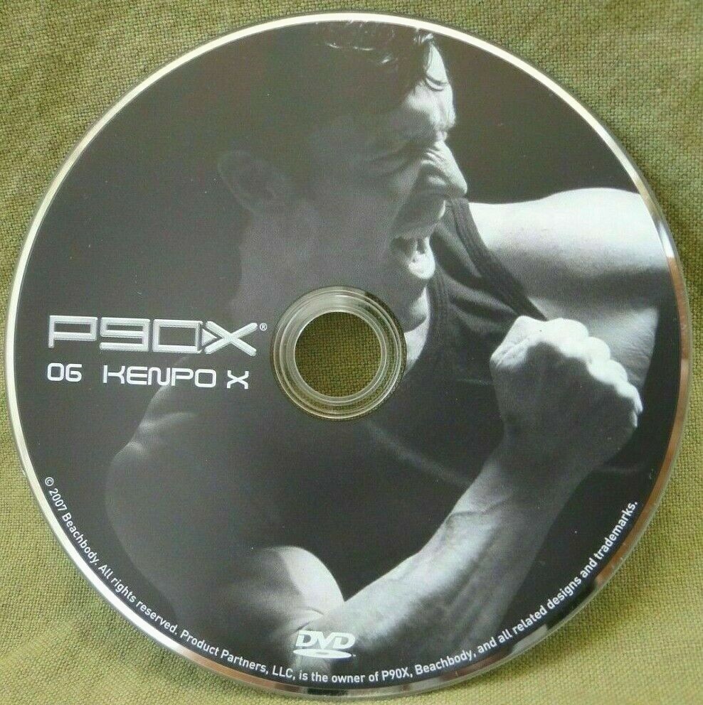 P90X Disc 6 : Kenpo X - Beachbody Replacement DVD Only Tony Horton ...