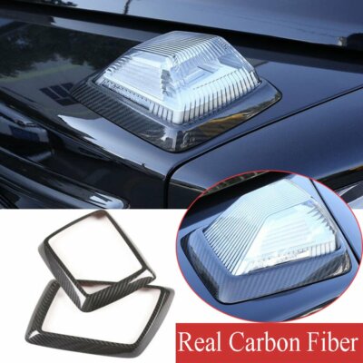 Carbon Fiber Engine Turn Signal Light Cover For Benz G Class W463 G55 ...