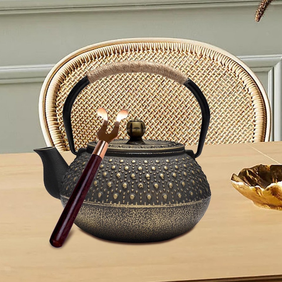 Cast Iron Teapot for Boiling Hot Water Farmhouse Tea Lovers Gift Tea ...