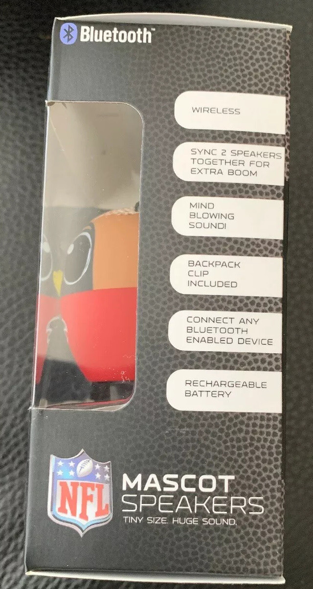 Atlanta Falcons Bitty Boomer Wireless Bluetooth Speaker Mini Ultra ...