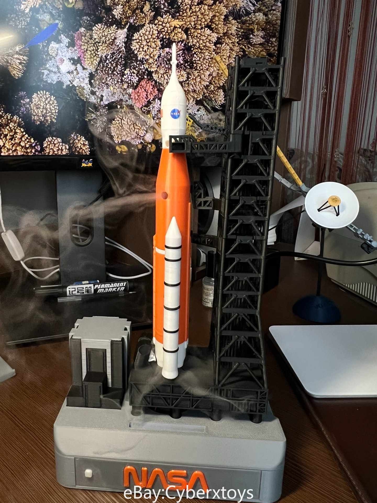 1:400 NASA Artemis SLS Orion Launch Tower Set Rocket Model with ...