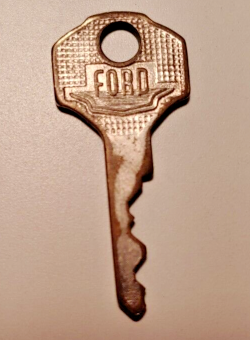 Vintage Ford Logo Key H with Car | eBay