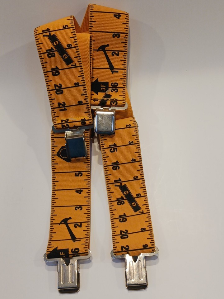 CLC Custom Leather Craft Tape Rule Suspenders | eBay
