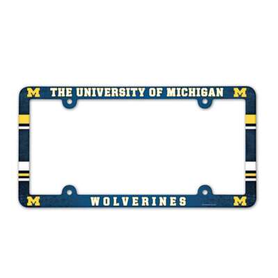 Michigan Wolverines Plastic License Plate Frame | eBay