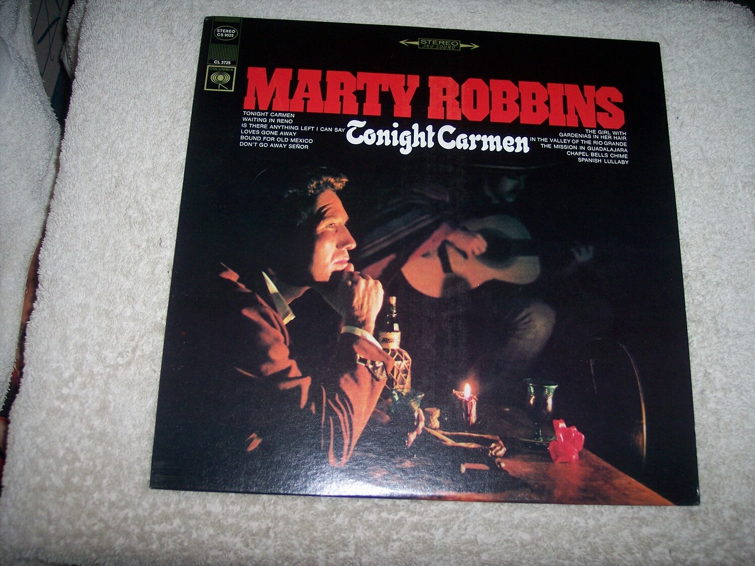 LP MARTY ROBBINS TONIGHT CARMEN **NM VINYL & EXC JACKET** #908 | eBay