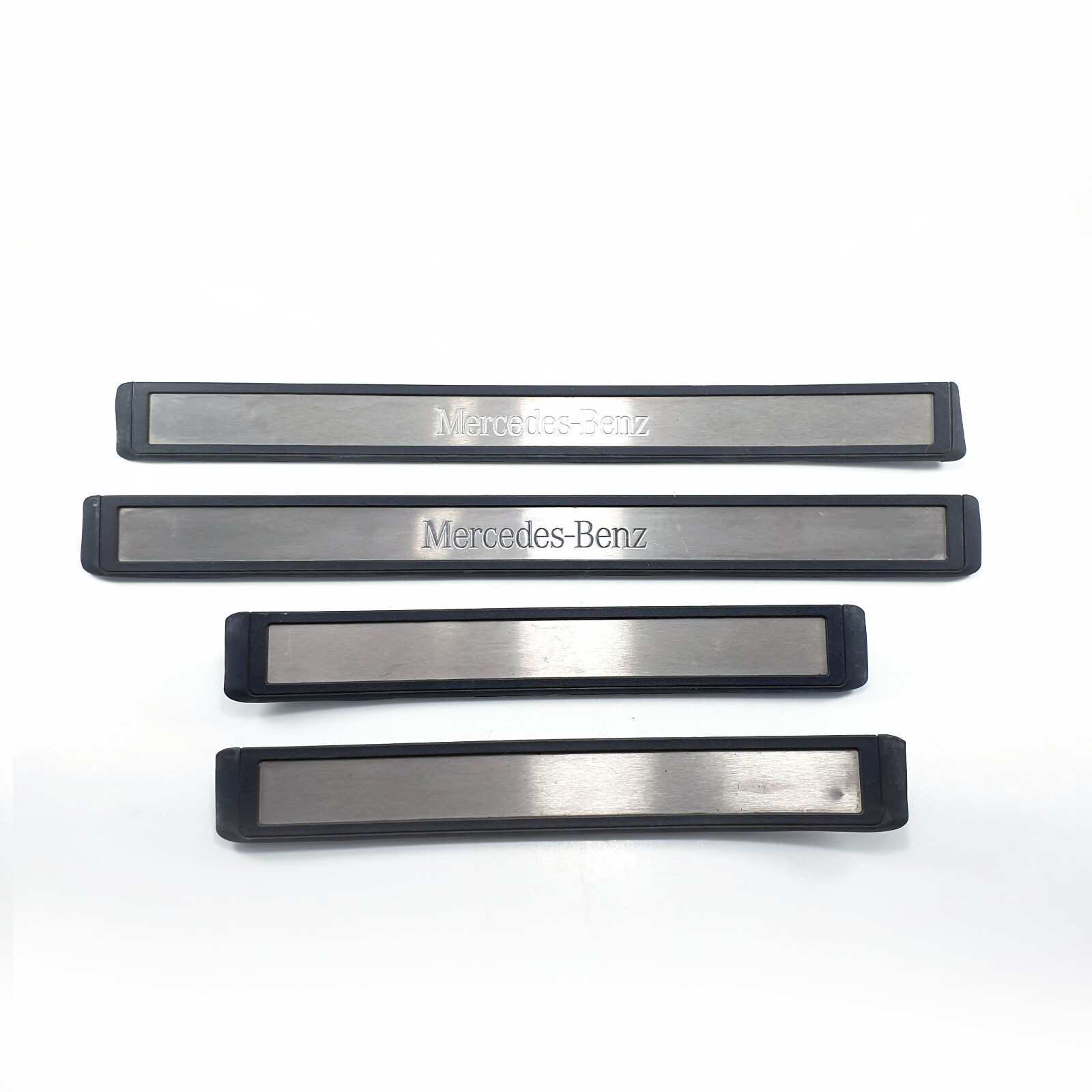 03-09 MERCEDES W211 E500 FRONT REAR LH RH SCUFF GUARD DOOR TRIM COVER ...