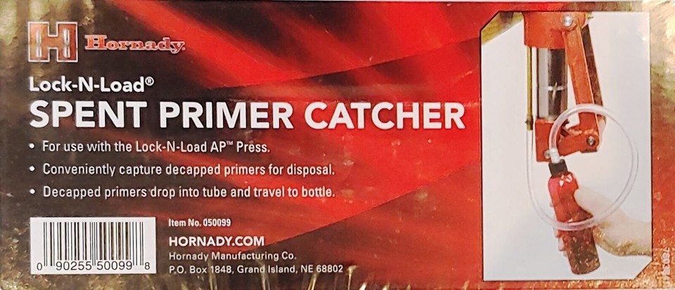 Hornady Lock N Load AP Deluxe Spent Press Decapping Die Primer Catcher ...