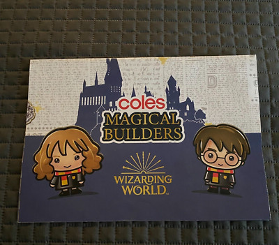 Coles Magical Builders Harry Potter POSTER Wizarding World - New | eBay ...