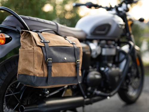 Universal Motorcycle Saddle Bag Panniers Luggage for Cruisers Modern ...