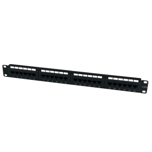 24 Port Network s 24-Port Blank Keystone Network , 2U Rack Mount Patch ...