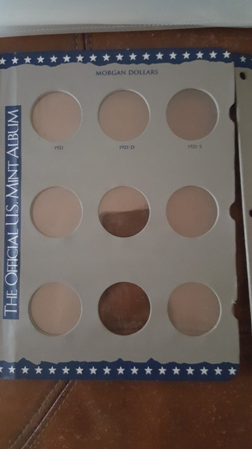 Coin Storage Pages For Large Dollar Size Coin - 8 Pages | eBay