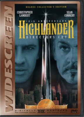 Movie - Highlander - DVD - With Case | eBay