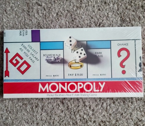 Vintage Monopoly #9 Parker Brothers Board Game SEALED 1961 No Barcode | eBay