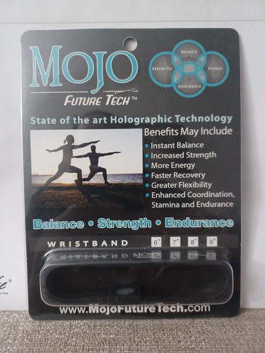Mojo Future Tech Holographic Technology Bracelet Size XL Color Black | eBay