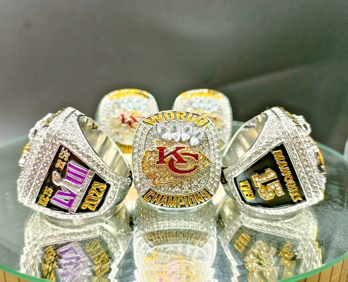 Kansas City Chiefs 2023 2024 MAHOMES Ring | Grelly België