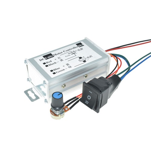 DC Motor Speed Controller DC9-60V 1200W 20A Forward/Reverse PWM Control ...