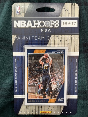 UTAH JAZZ 2016-17 HOOPS Panini Team Set NEW Sealed Package | eBay