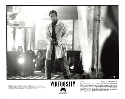 Virtuosity Movie Photo 8x10 Denzel Washington 1995 *P72b | eBay